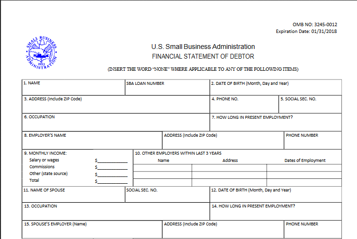 How Much To Offer For SBA Offer In Compromise? Is There A Calculator or ...